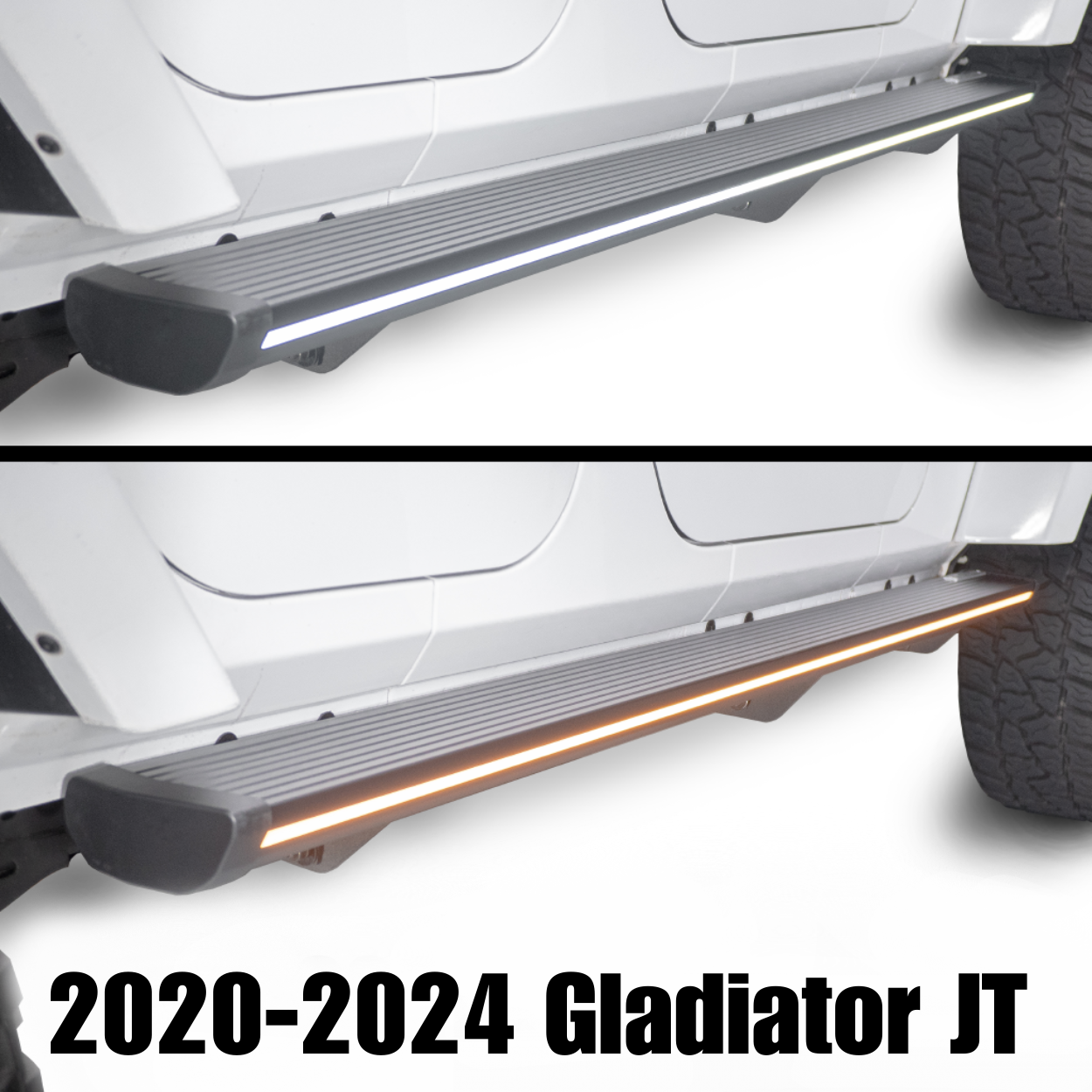 Lumastep M1 Light Up Running Boards | 2020-2024 Jeep Gladiator JT