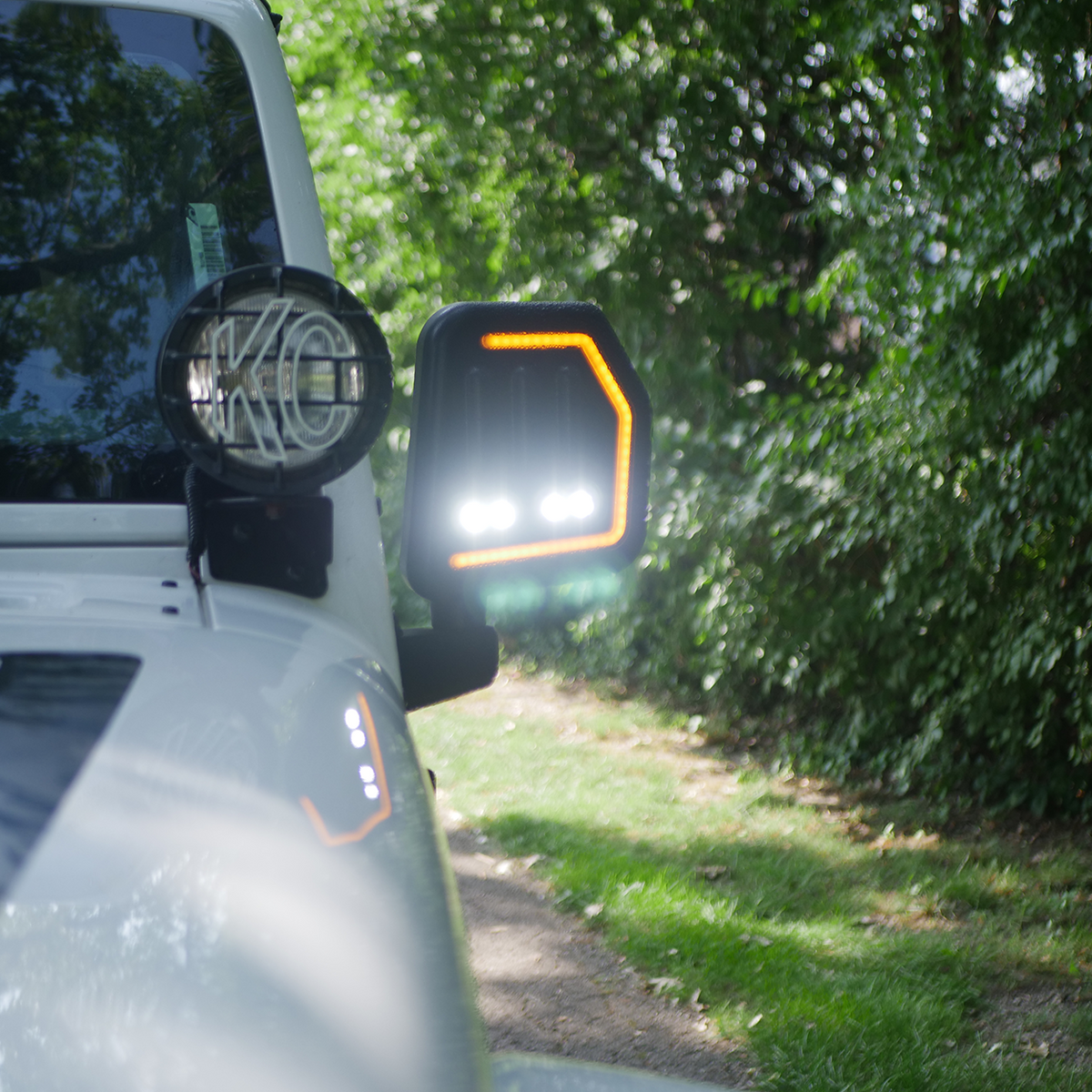 Jeep Wrangler JL/JLU Trail Mirrors (2018-2025)