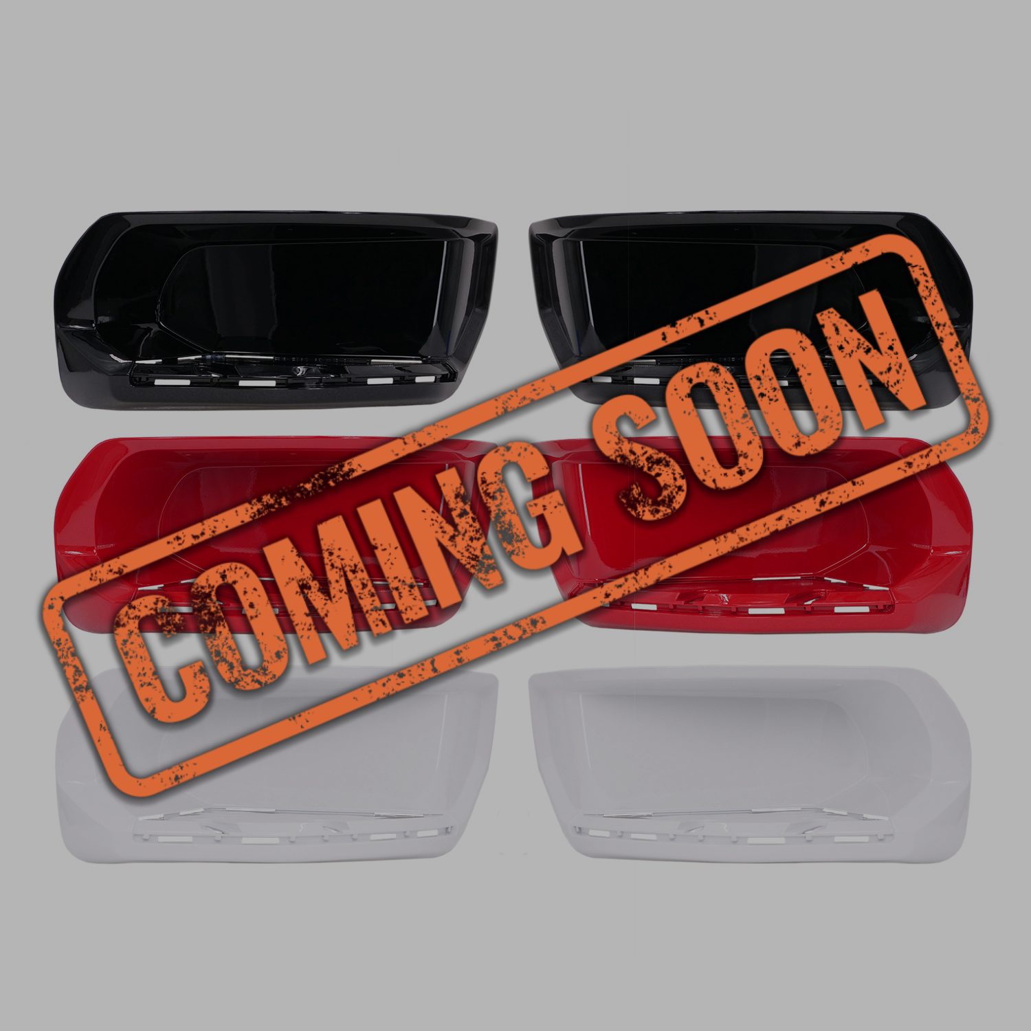 Painted Rear Bumper Steps | 2020-2026 Silverado & Sierra 2500/3500HD