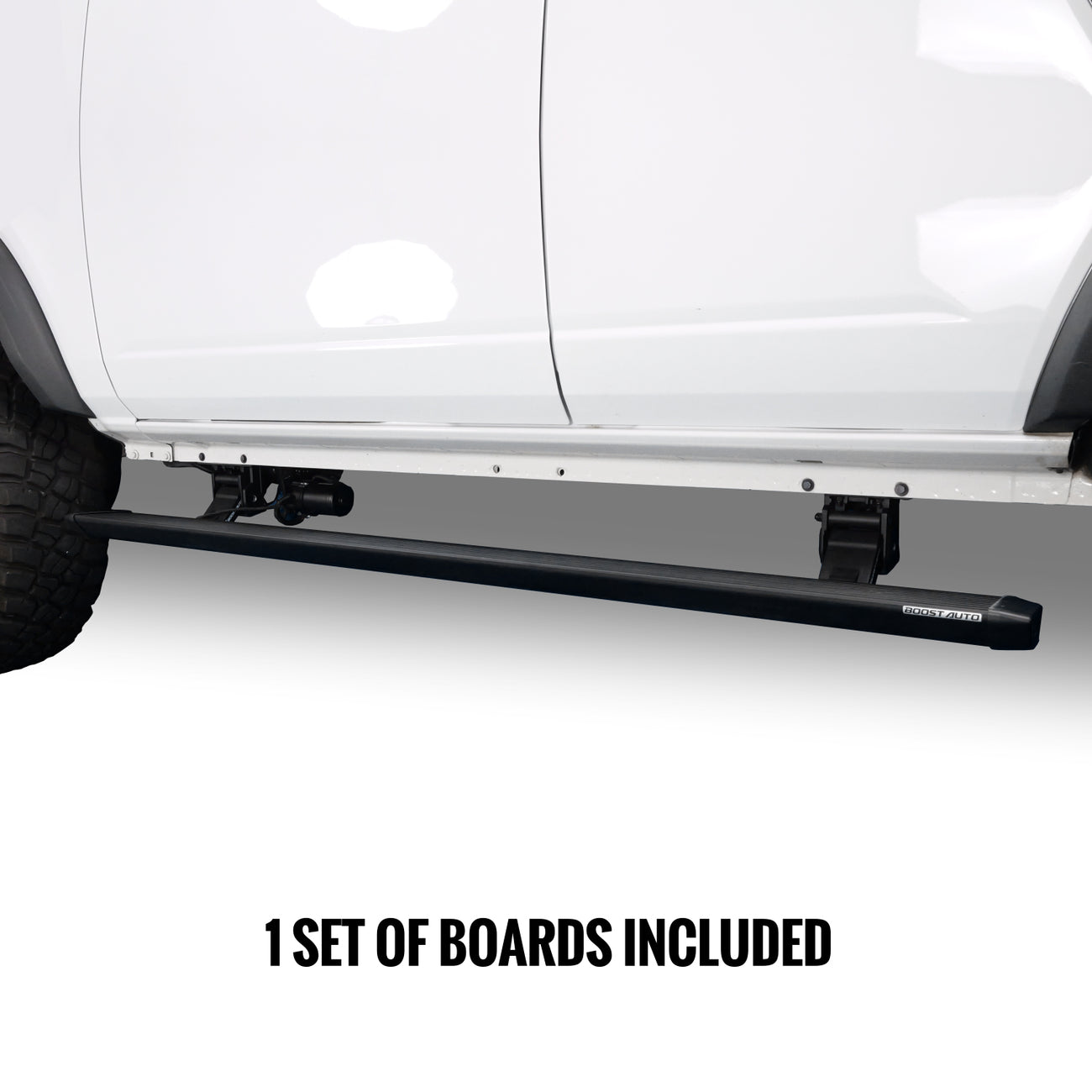 Boost Auto Powered Running Boards | 2021-2026 Ford Bronco