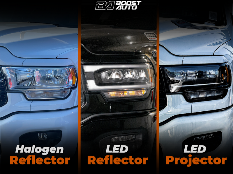 Lumastep M1 - 2019-2025 Dodge Ram 2500/3500 Light Up Running Boards