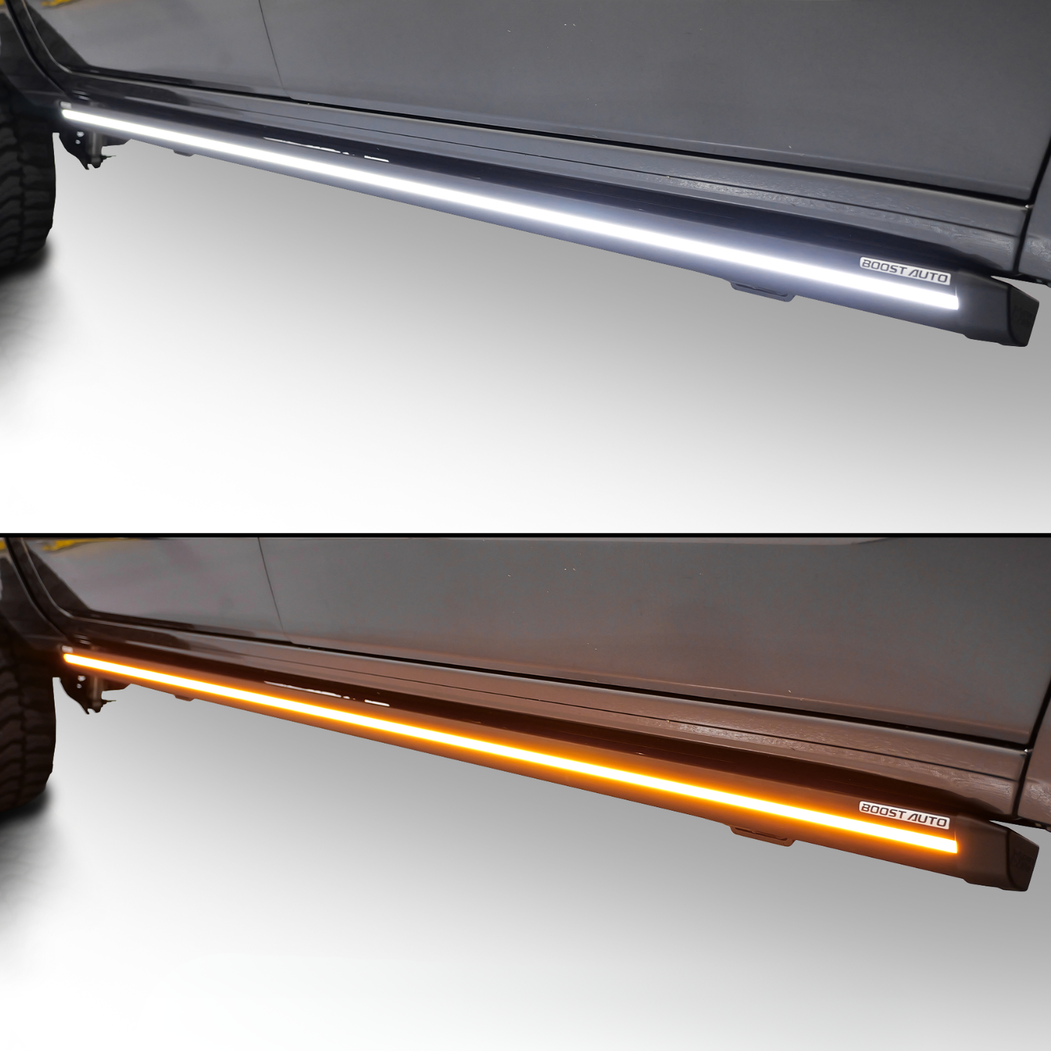 Lumastep M2 | 2019-2025 Dodge Ram 2500/3500 Power Light Up Running Boards