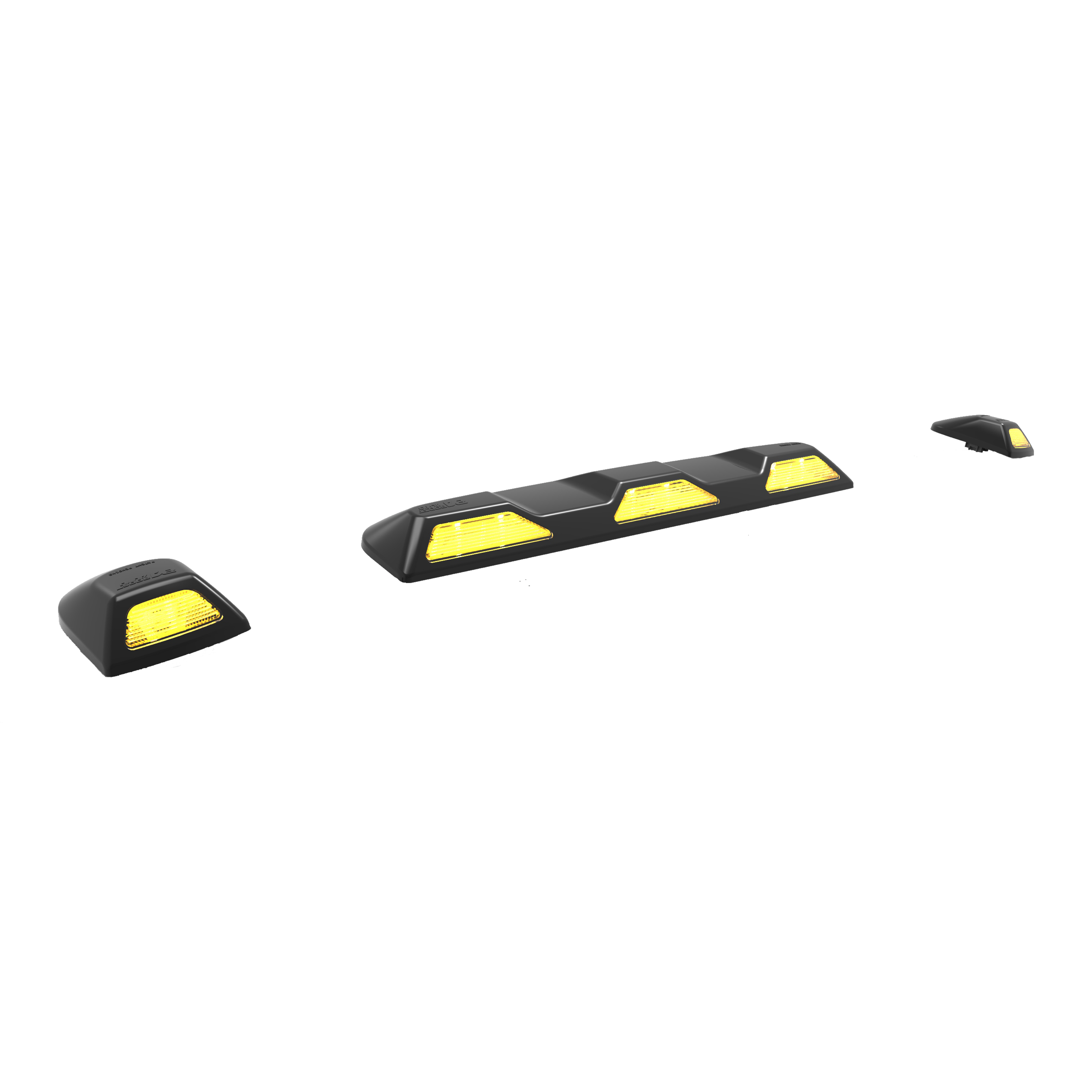 Boost Auto For 07-20 Chevy GMC 2500HD 3500HD Smoked LED Top Cab Roof ...