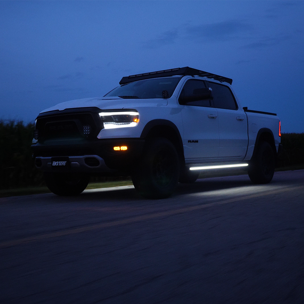 Lumastep M1 - 2025-2026 Dodge Ram 1500 Light Up Running Boards
