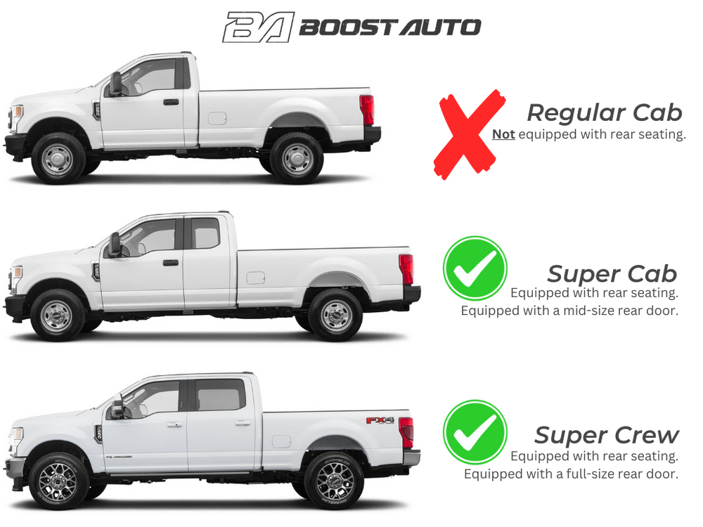 Boost Auto Powered Running Boards | 2023-2026 Ford F250 / F350 Superduty