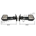2023 - 2026 Colorado / Canyon Tow Mirrors (Style 1)
